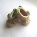 Baby Groot Slippers Shoes, Crochet Groot Booties, Baby Tree Slippers ...