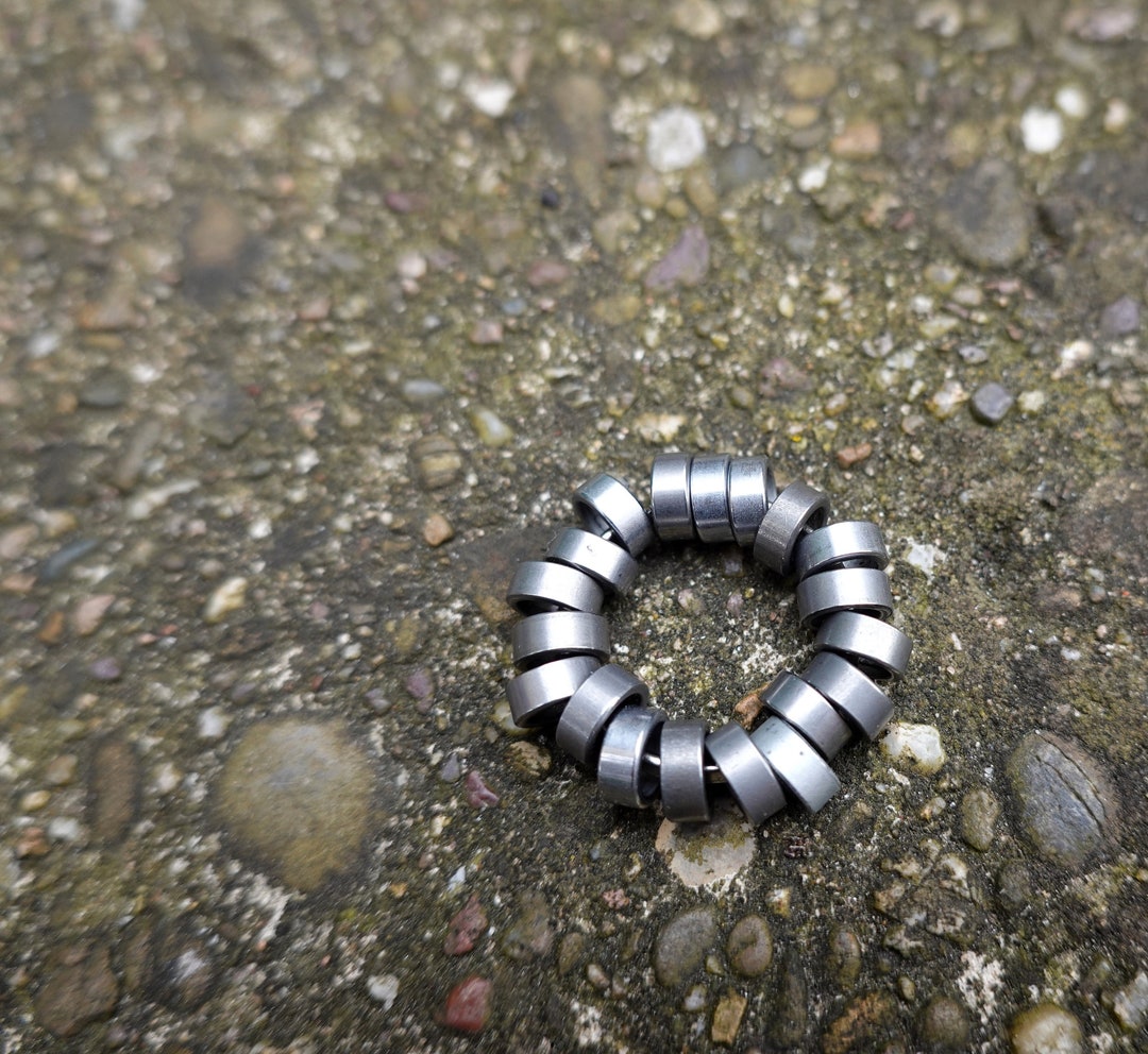 Anti-stress Fidget Ring With Small Rollers - Etsy