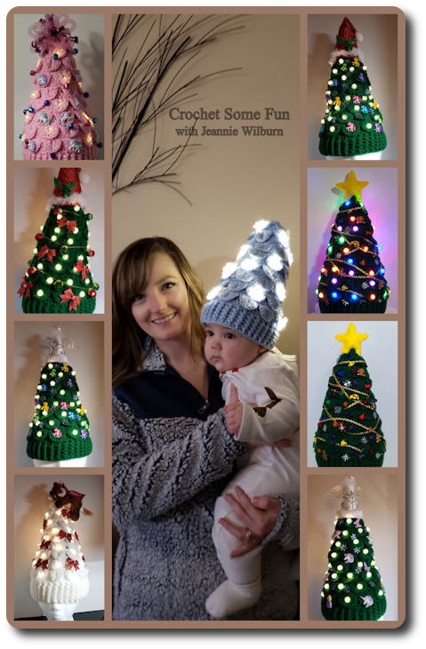 Christmas Tree Hat With Lights in Sizes Child Teen / Adult - Etsy Canada