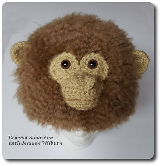 Monkey Hat Crochet Pattern - Etsy