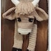 COW / CALF SCARF Western Cowboy Crochet Pattern - Etsy