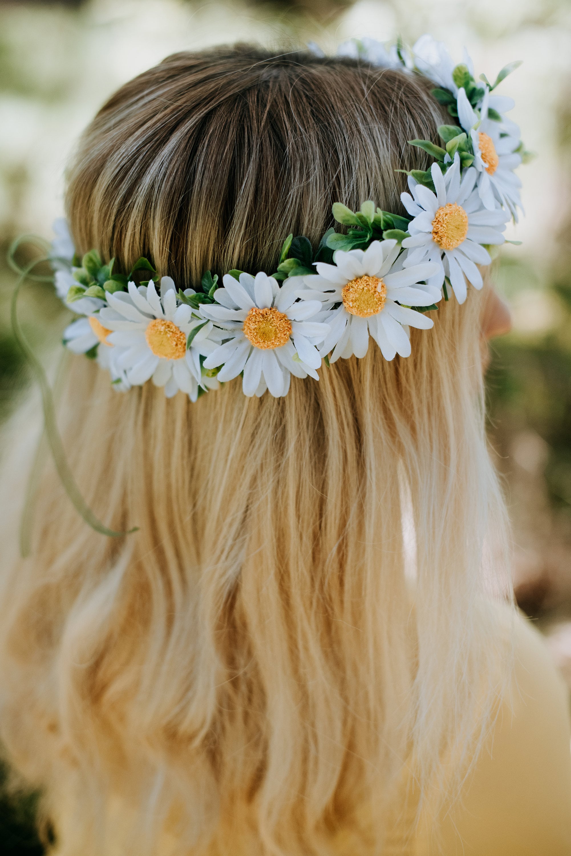 Daisy Flower Crown, Bridal Flower Crown, Flower Wreath, Floral ...