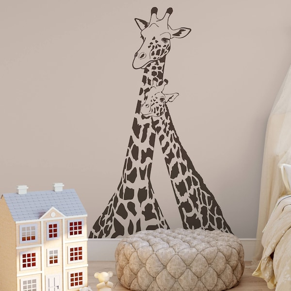 Giraffe Wall Decals - Etsy