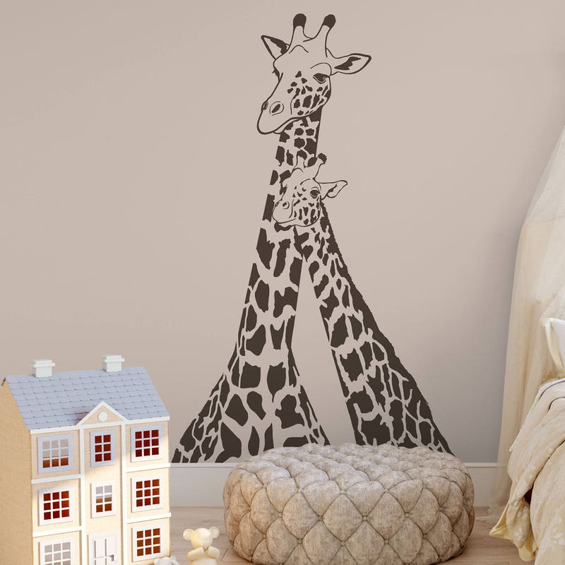 Giraffe Wall Decals - Etsy