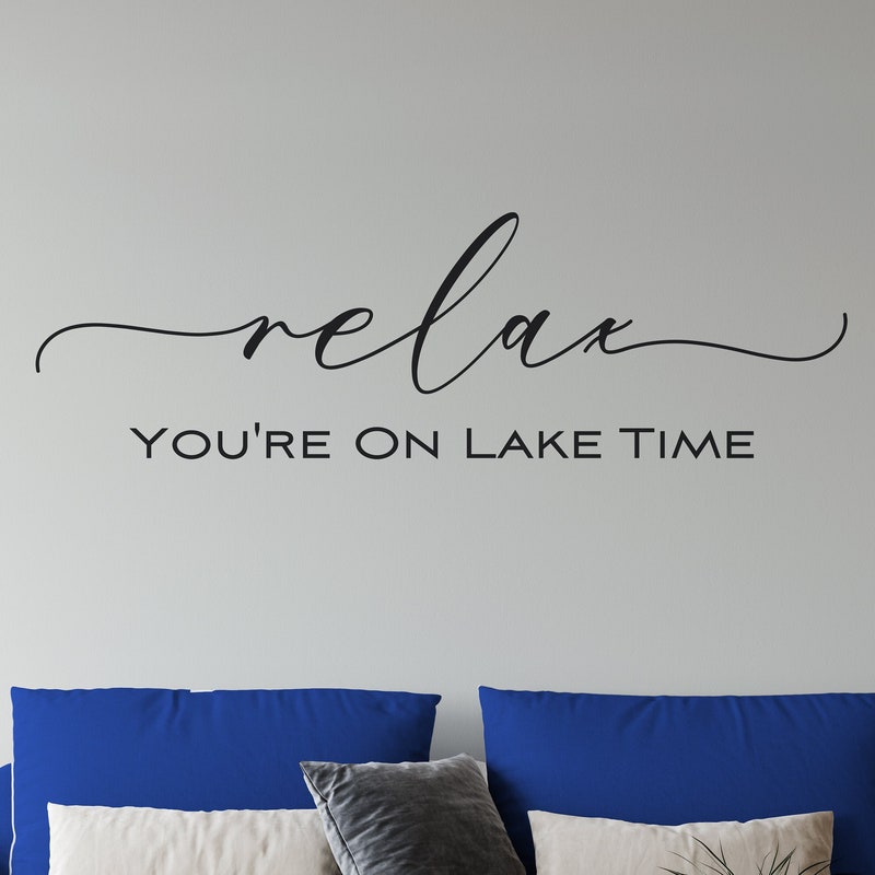 Lake Wall Decal - Etsy