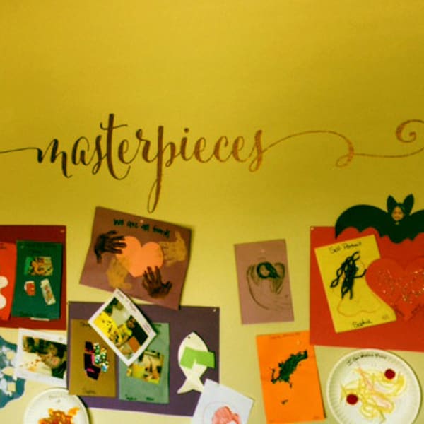 Masterpieces Wall Decal - Etsy