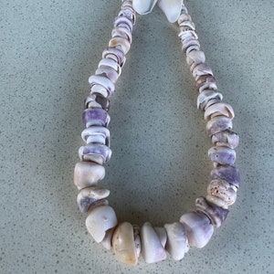 Hawaiian Seashell Necklace Made of All Broken Seashells,a True Artistic ...