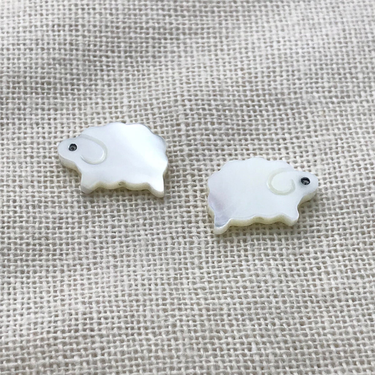 10pcs Mother of Pearl Sheep Beads Shell Jewelry 11x16mm - Etsy