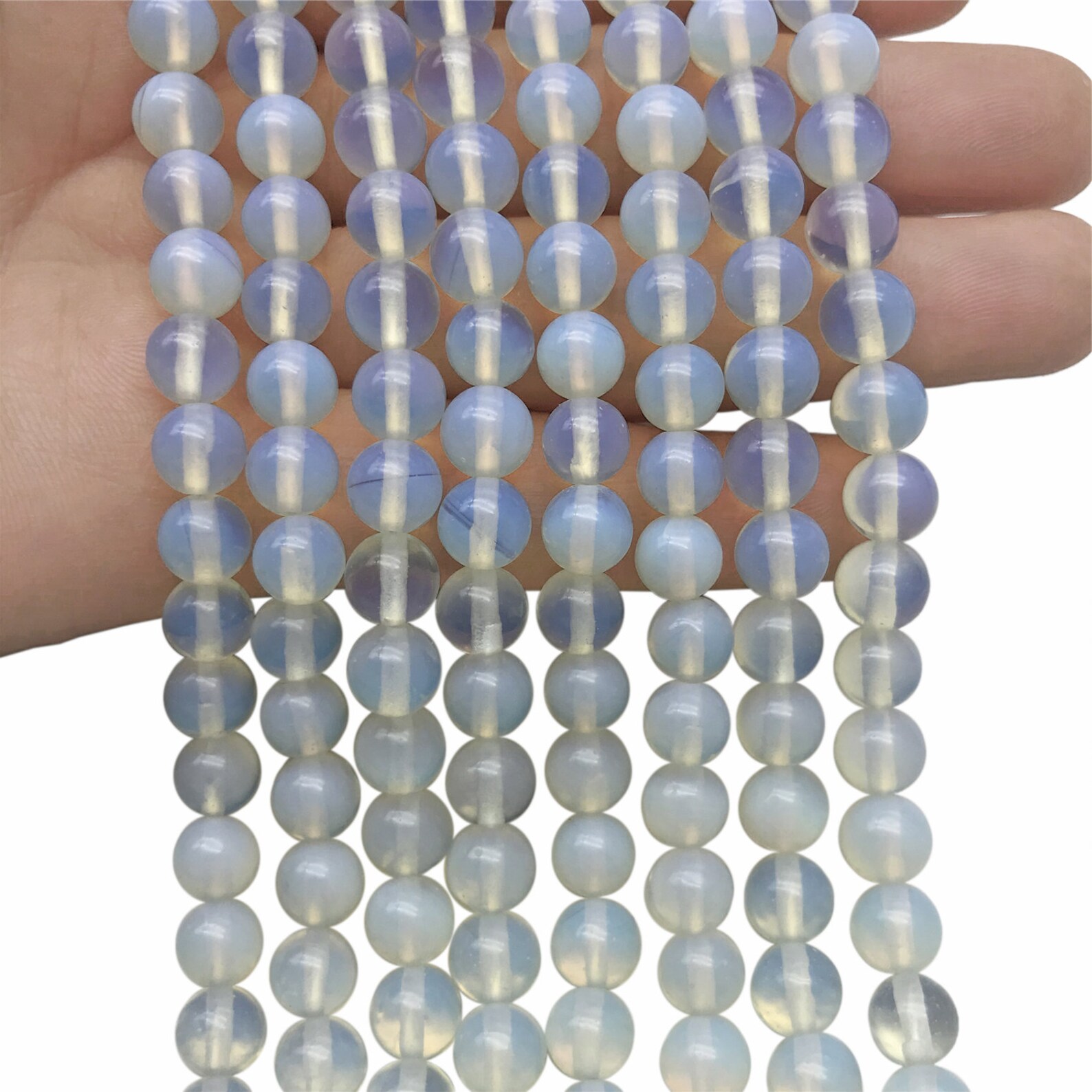 10mm Opalite Beads Round Translucent Opal Beads Gemstone - Etsy