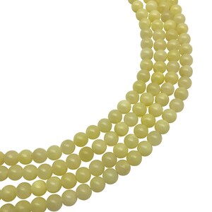 8mm Lemon Yellow Jade Beads, Round Gemstone Beads, Wholesale Beads - Etsy