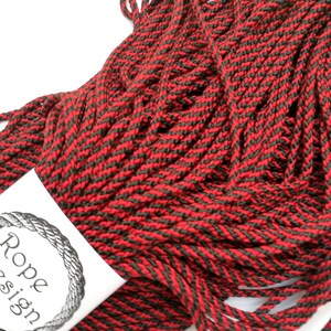 5mm Polyester Rope, Mix Colors, Textile Cord 100 M/109 Y, Nylon Macrame ...