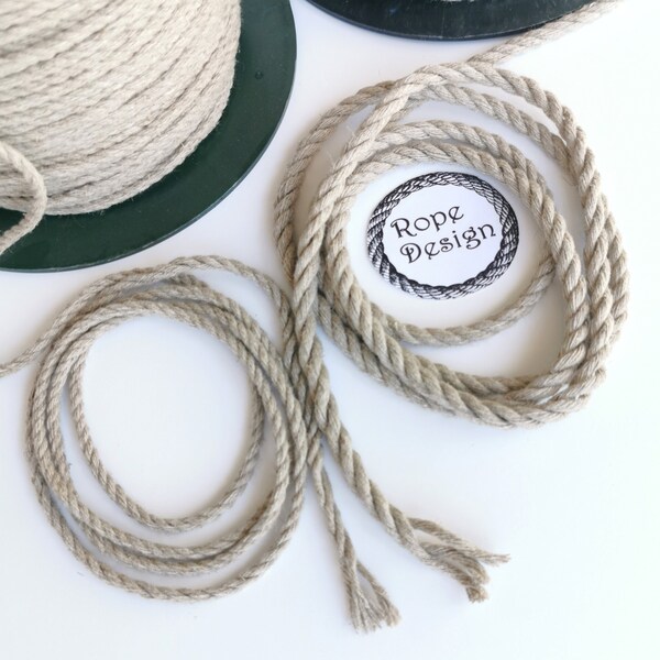 Linen Rope - Etsy