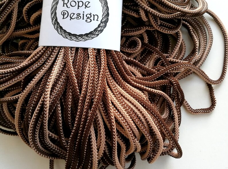 Chunky Rope 6mm Rope Mix Colors Polyester Cord 100m/109y - Etsy