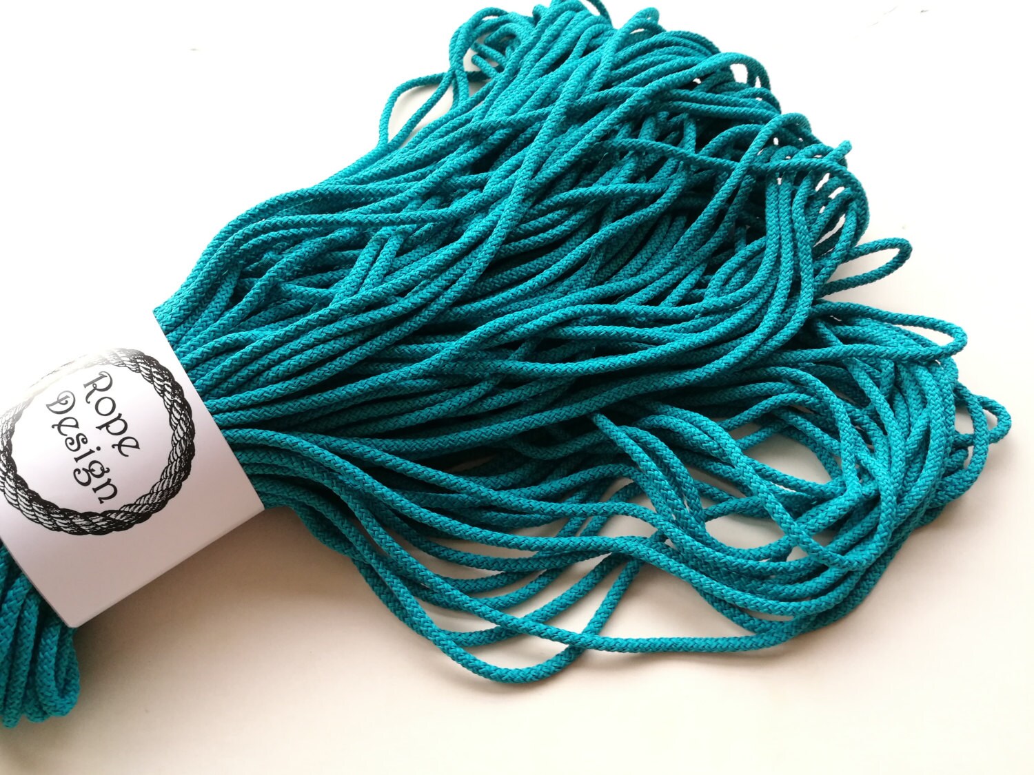 Macrame cord 4mm 100m/109yards Chunky nylon rope Polyester | Etsy