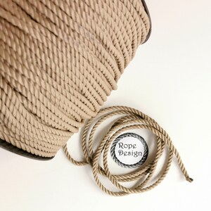 Polyester Twisted 5mm/0,20 Rope, Nylon Cord, Craft Project, Macrame ...