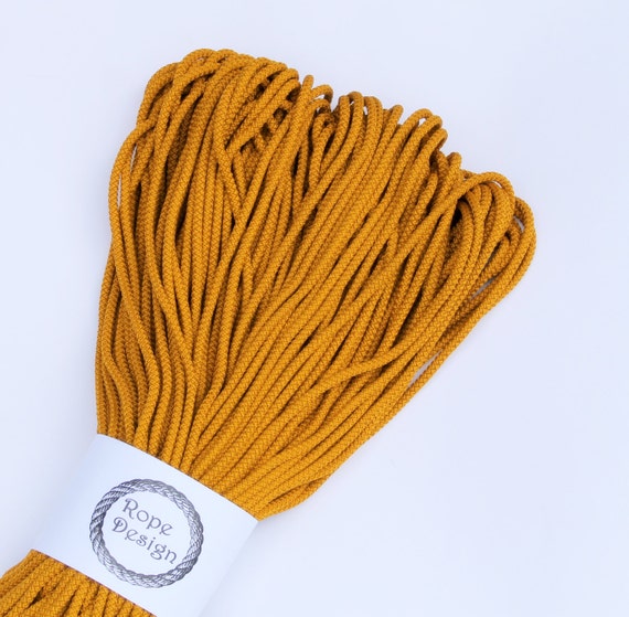 Macrame nylon cord 5 mm 100m/109yards Colored polyester | Etsy