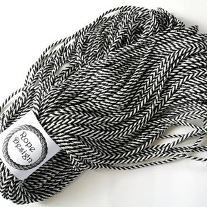 5mm Polyester Rope, Mix Colors, Textile Cord 100 M/109 Y, Nylon Macrame ...