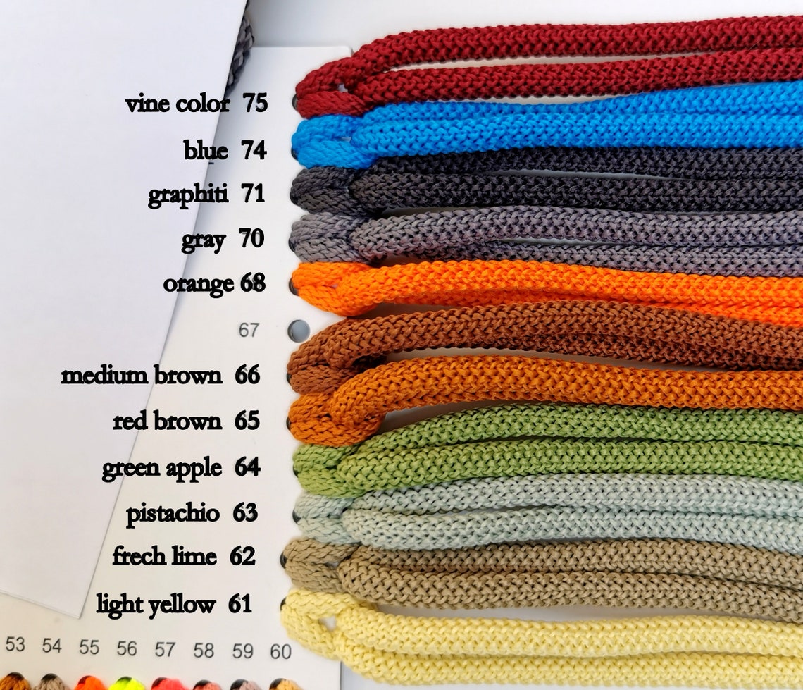 Macrame Shiny Cord 2.5 Mm Polyester Cord Macrame Supplies | Etsy