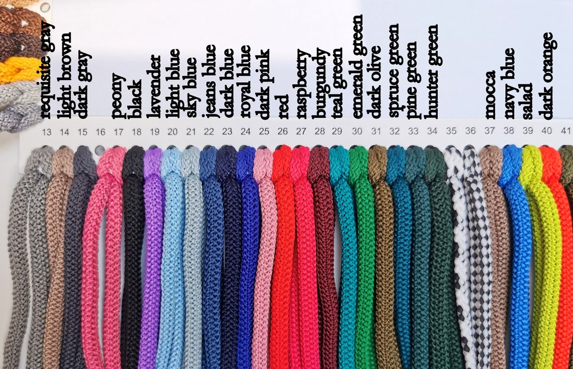 Macrame Shiny Cord 2.5 Mm Polyester Cord Macrame Supplies - Etsy