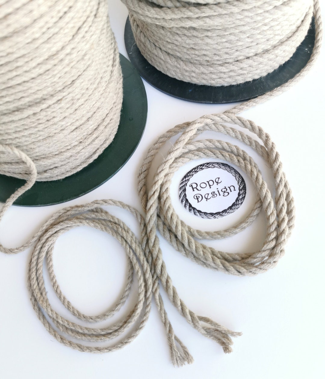 Linen Twine Natural Cord 4 Mm/0.16'' and 5 - Etsy