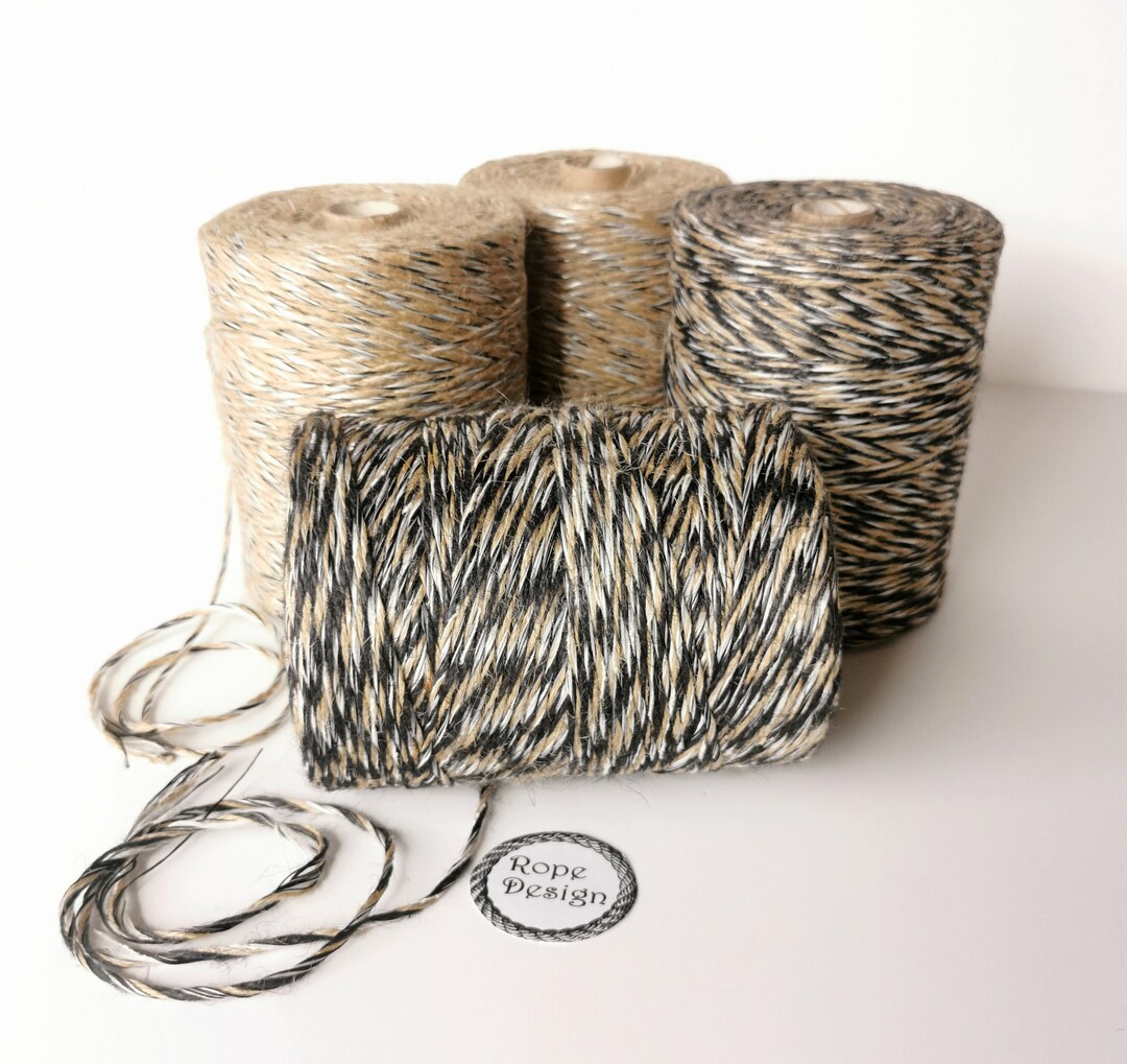 Twisted Jute Cord, 2.5mm/0.09 Yd Twisted Cord, 750m/820yd, Craft ...