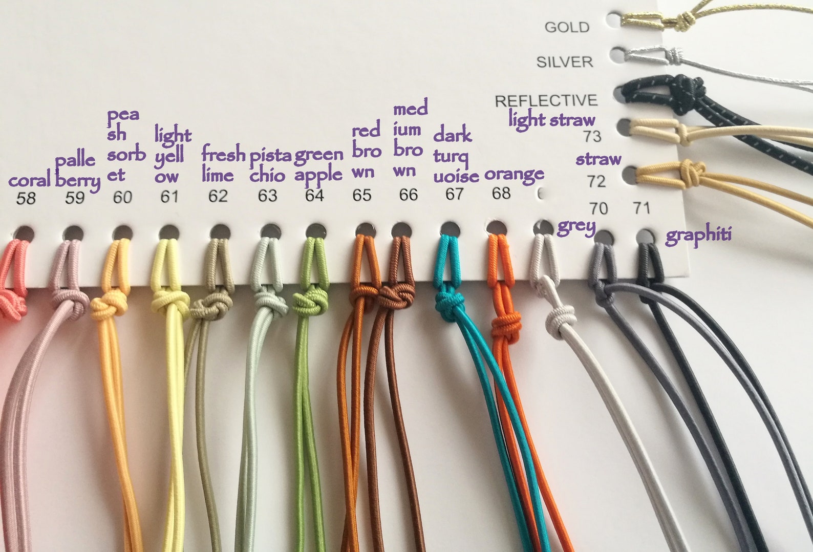 Round Stretch 3 Mm Cord String Jewelry Cord Elastic Cord | Etsy