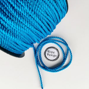 Polyester Twisted 5mm/0,20 Rope, Nylon Cord, Craft Project, Macrame ...