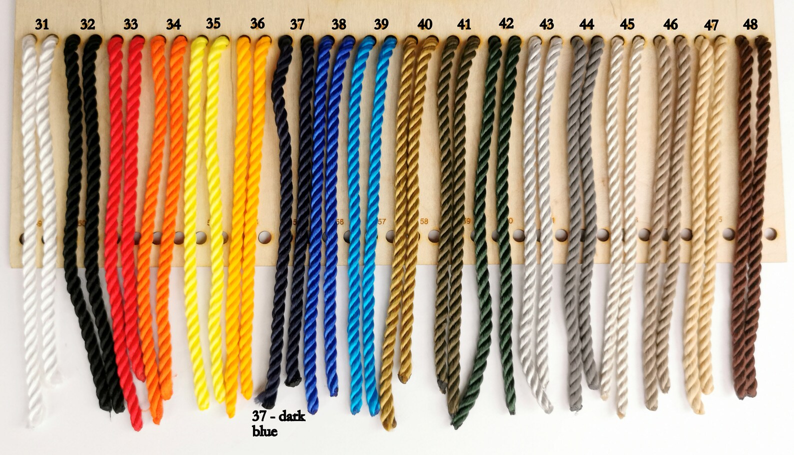 Polyester Twisted 5mm/020 Rope Nylon Cord Craft - Etsy