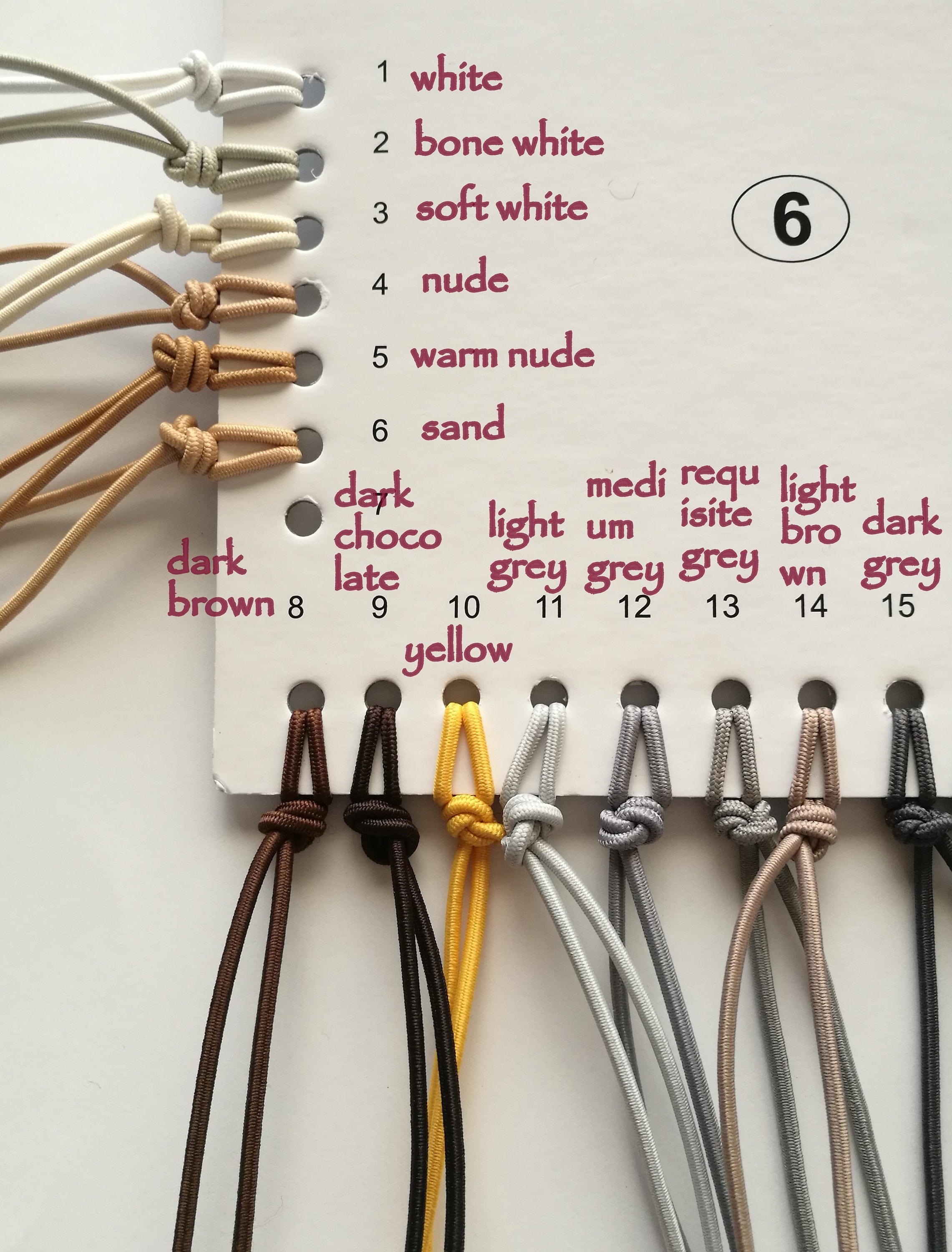 Round Elastic 1 Mm Cord String Jewelry Cord Elastic Cord - Etsy