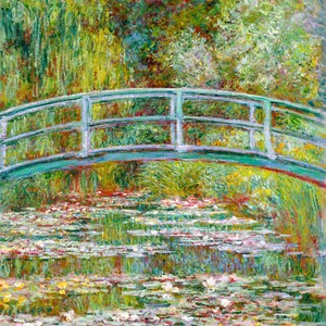 Claude Monet Bridge Over a Pond of Water Lilies 1899 Art | Etsy
