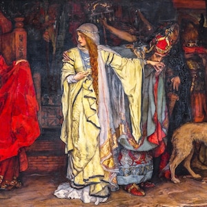 Edwin Austin Abbey King Lear Act I Scene I 1898 Art - Etsy