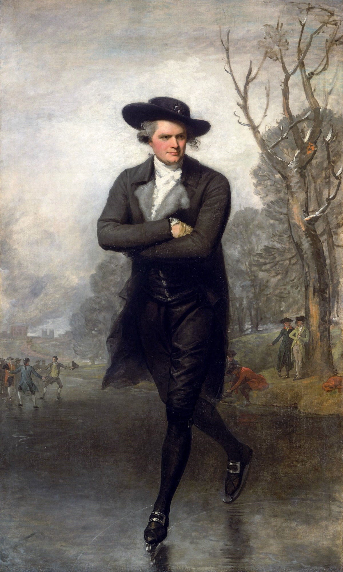 Gilbert Stuart The Skater 1782 Art Print Canvas Print - Etsy España