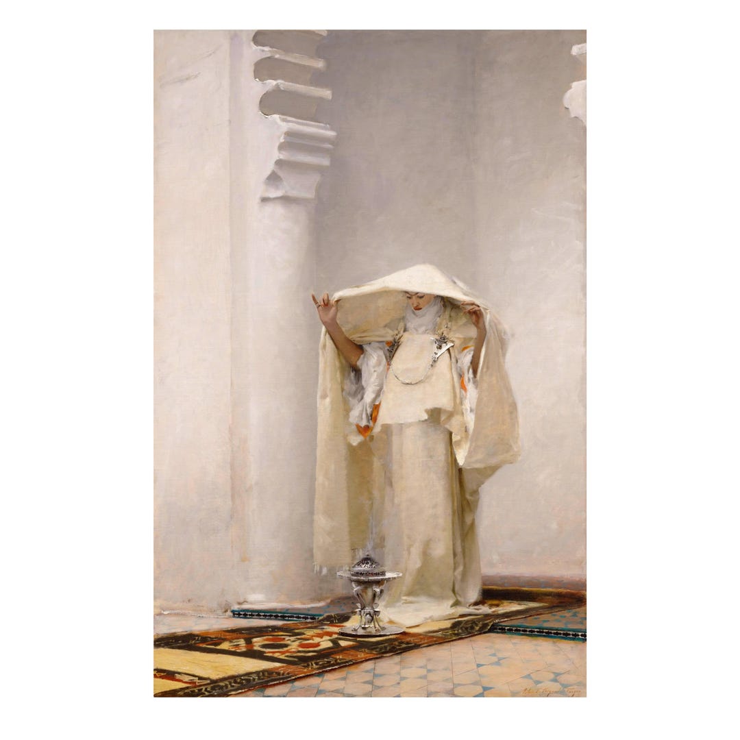 John Singer Sargent, Smoke of Ambergris, Fumée D'ambre Gris, 1880 | Art ...