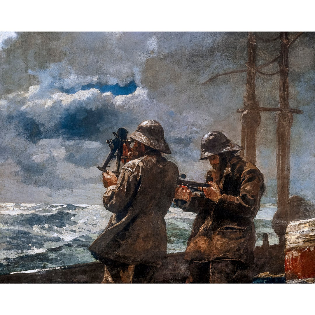 Winslow Homer, Eight Bells, 1886 | Art Print | Canvas Print | Fine Art ...