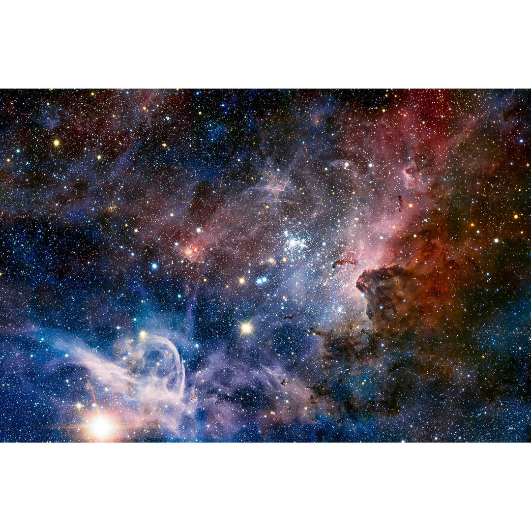 Carina Nebula, ESO Space Art | Art Print | Canvas Print | Fine Art ...