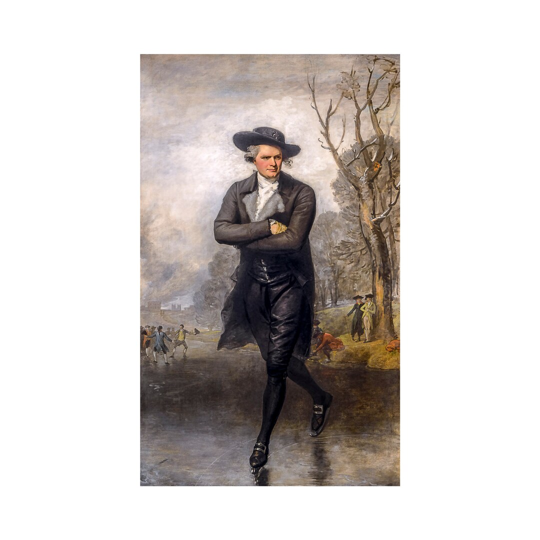 Gilbert Stuart, The Skater, 1782 | Art Print | Canvas Print | Fine Art ...