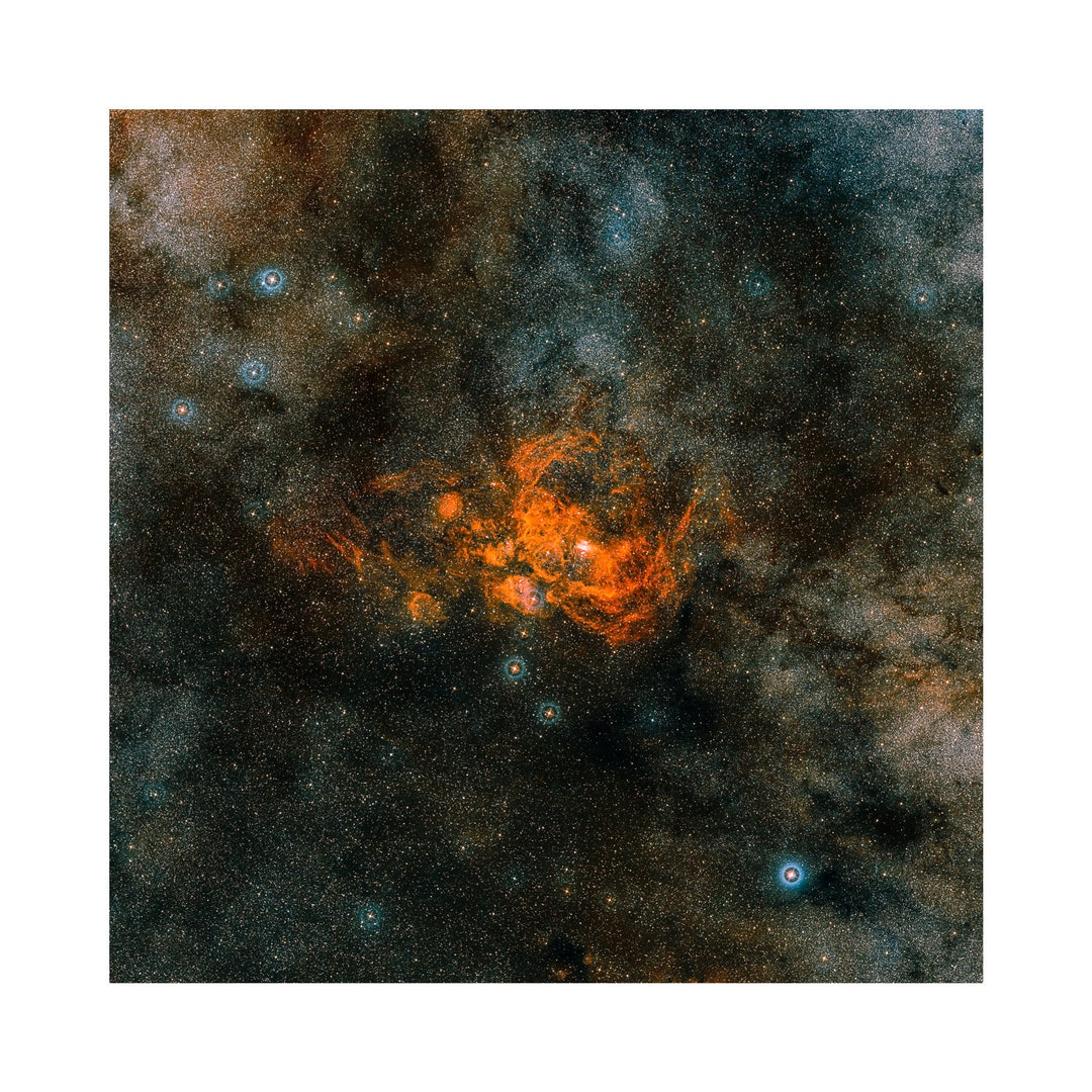 Scorpius Constellation, NASA Space Art | Art Print | Canvas Print ...