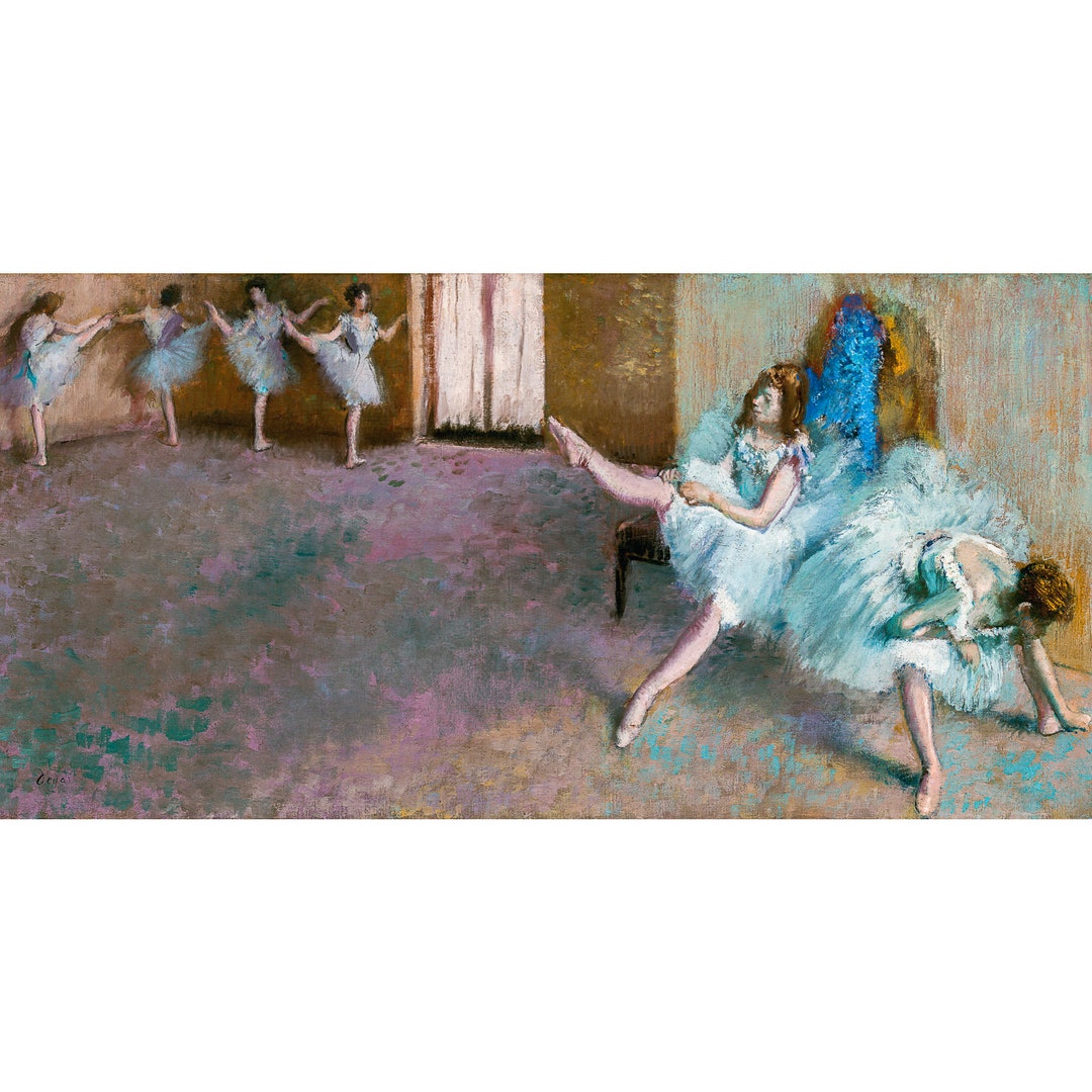 Edgar Degas, Before the Ballet, 1892 | Art Print | Canvas Print | Fine ...