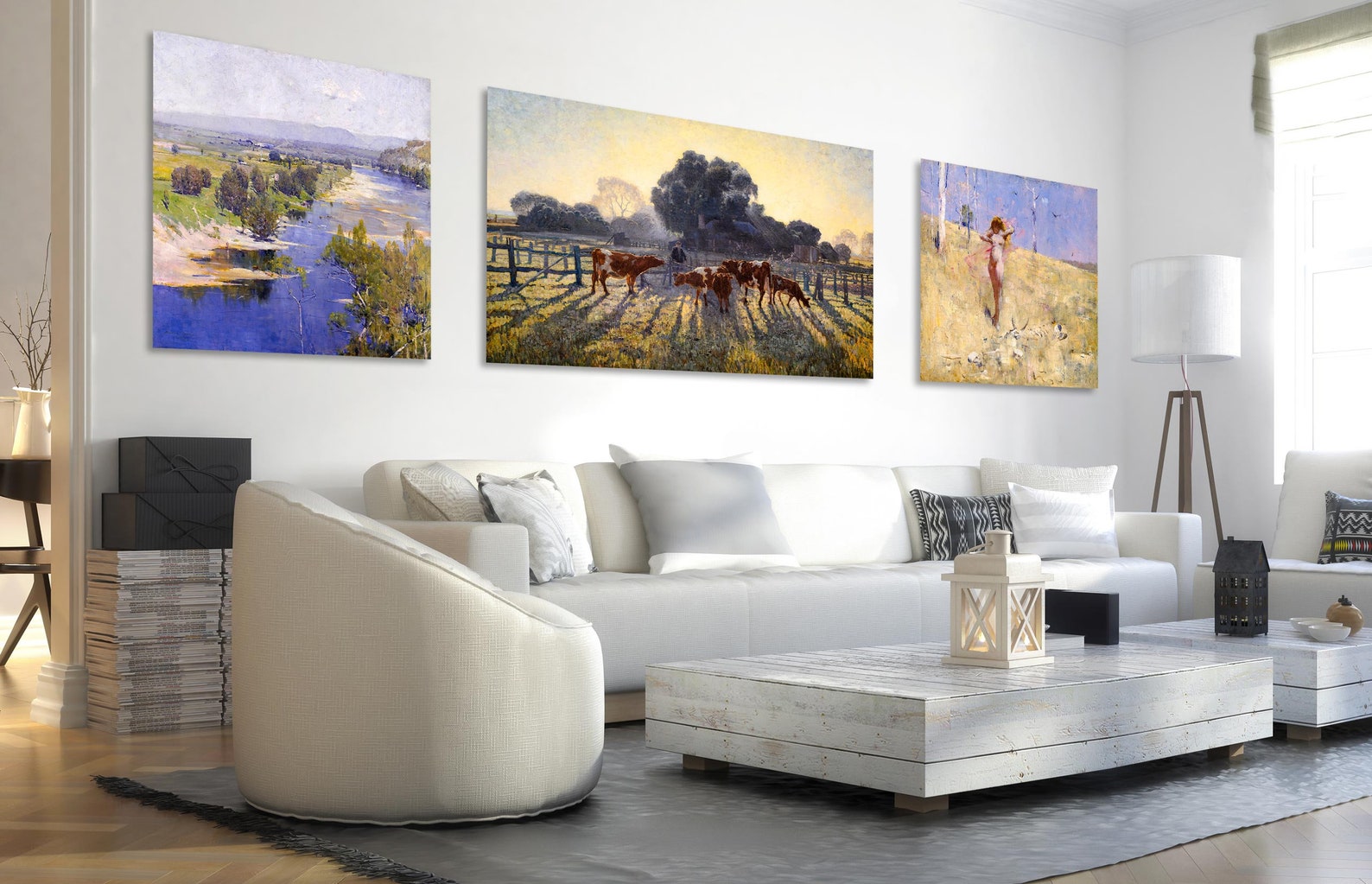 Paul Émile Chabas, September Morn, 1911 | Art Print | Canvas Print ...