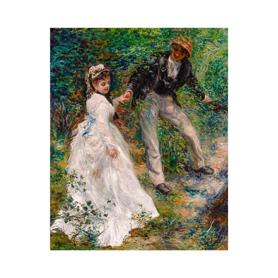 Renoir, La Promenade, 1870 | Art Print | Canvas Print | Fine Art Poster ...