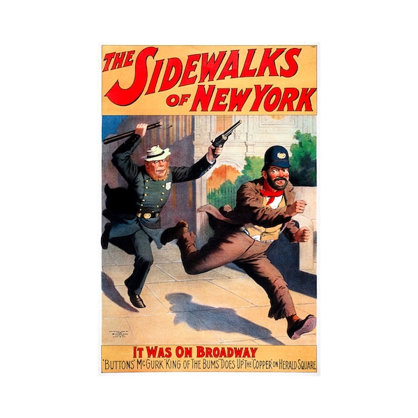 Large Broadway Poster - Etsy