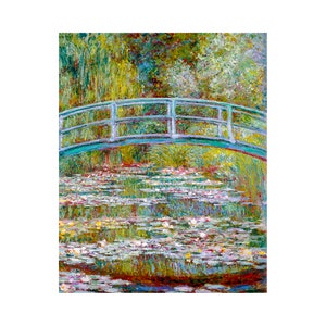 Claude Monet, Bridge Over a Pond of Water Lilies, 1899 | Art Print ...