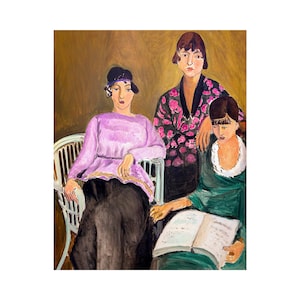 Henri Matisse, the Three Sisters, Les Trois Soeurs, 1917 | Art Print ...