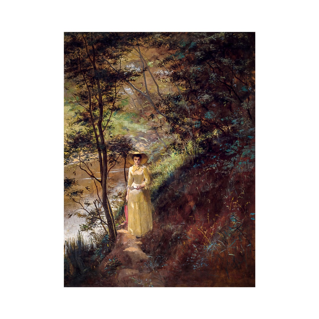 Frederick Mccubbin, Letter, 1884 | Art Print | Canvas Print | Fine Art ...