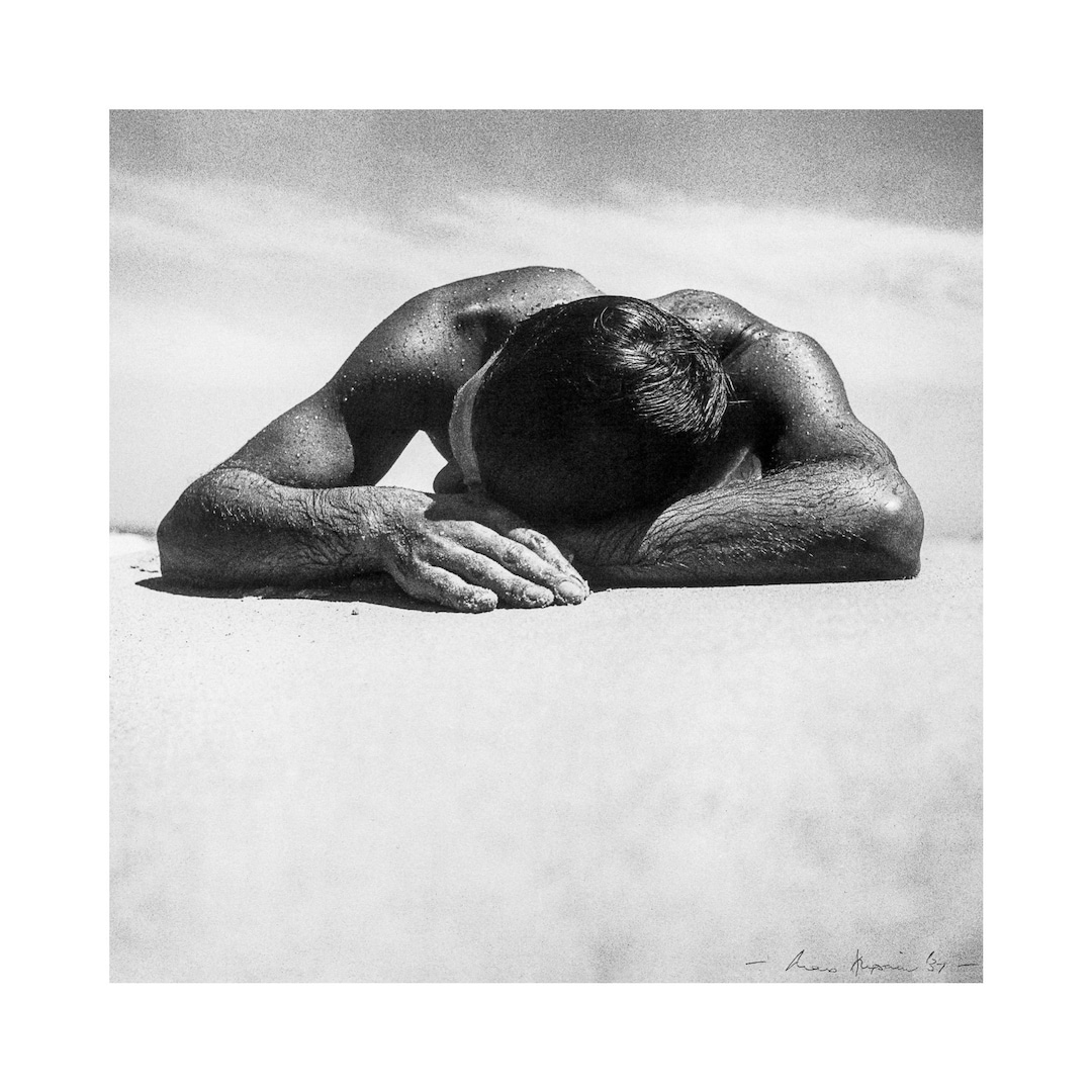Max Dupain, Sunbaker, 1937 | Art Print | Canvas Print | Fine Art Poster ...