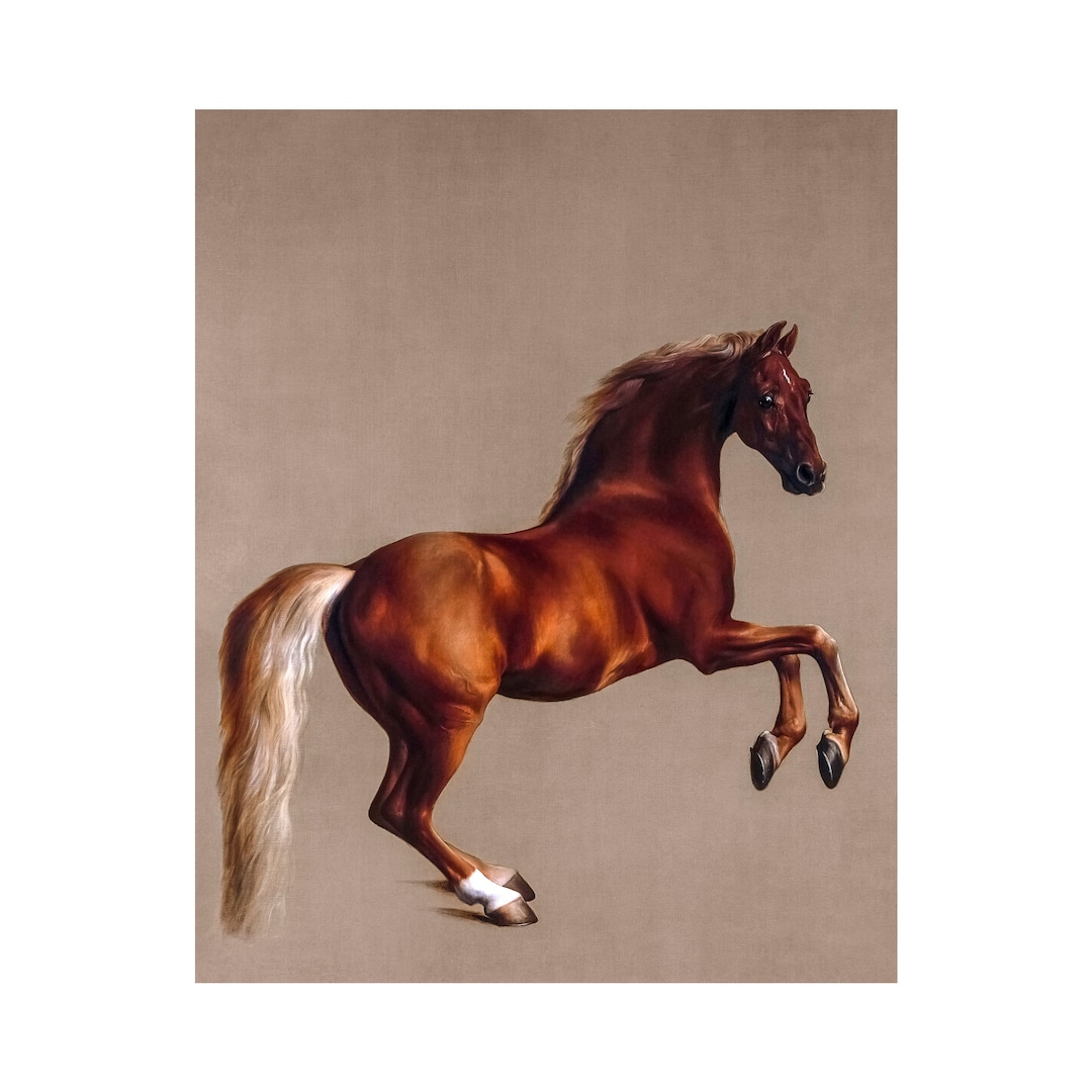 George Stubbs, Whistlejacket, 1762 | Art Print | Canvas Print | Fine ...