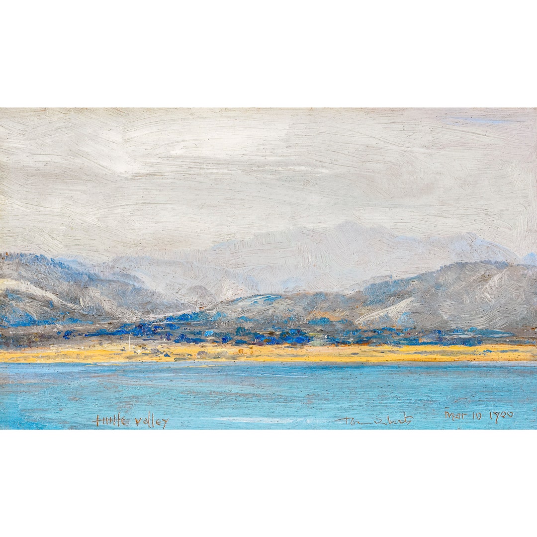 Tom Roberts, Hutt Valley, 1900 | Art Print | Canvas Print | Fine Art ...