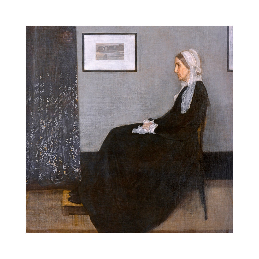 James Whistler, Whistler's Mother, 1871 | Art Print | Canvas Print ...
