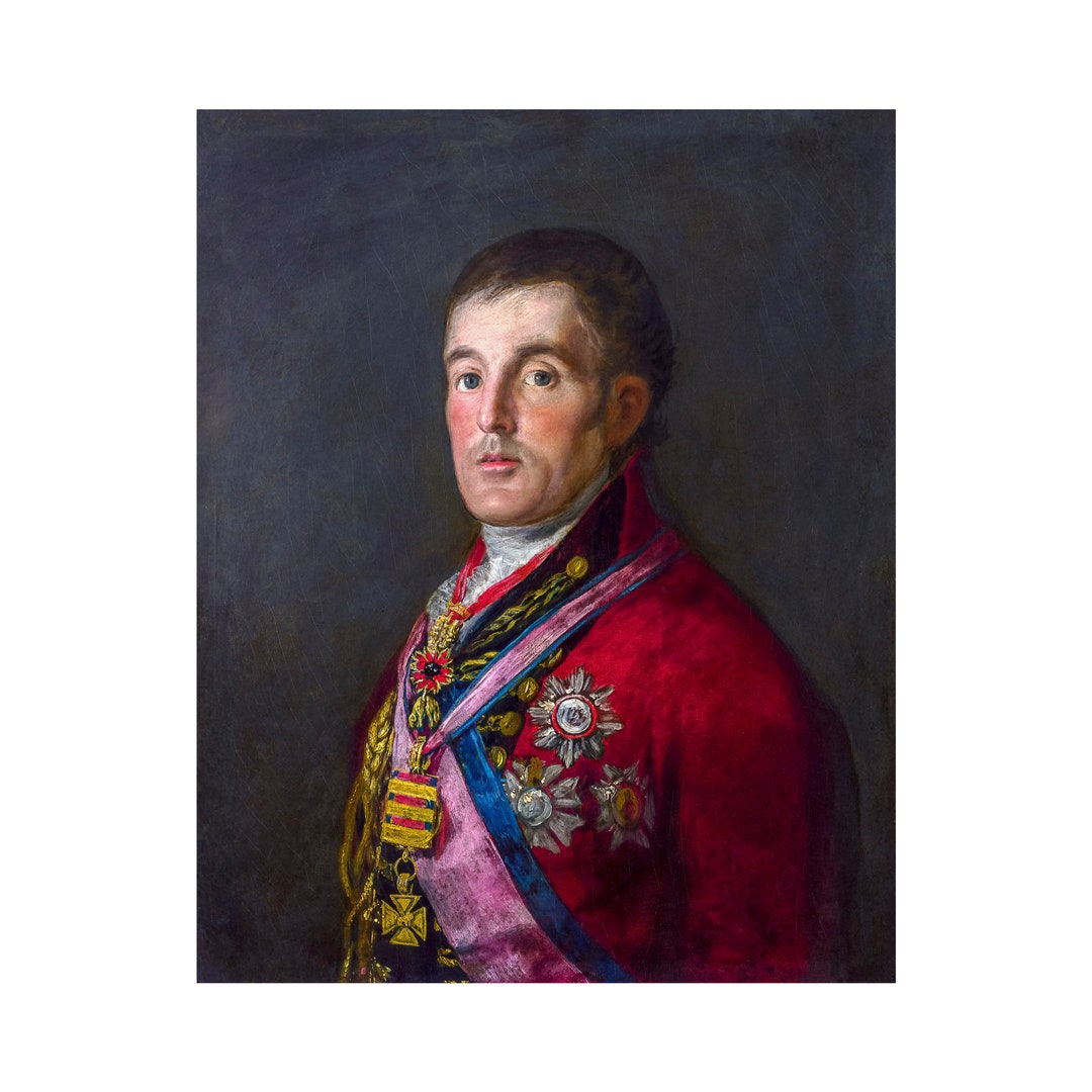 Francisco Goya, Portrait of the Duke of Wellington, 1814 | Art Print ...