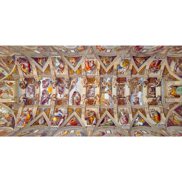 Sistine Chapel Poster - Etsy